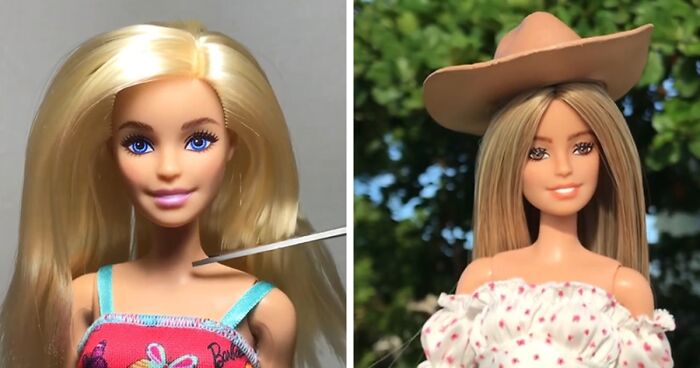 Barbie Glow Up Moments: 18 Awesome Transformations By Daniel Lima
