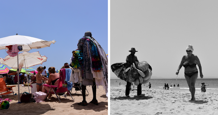 My 39 Photographs Of “Looky Looky” Men And Other Beach Scenes | Bored Panda