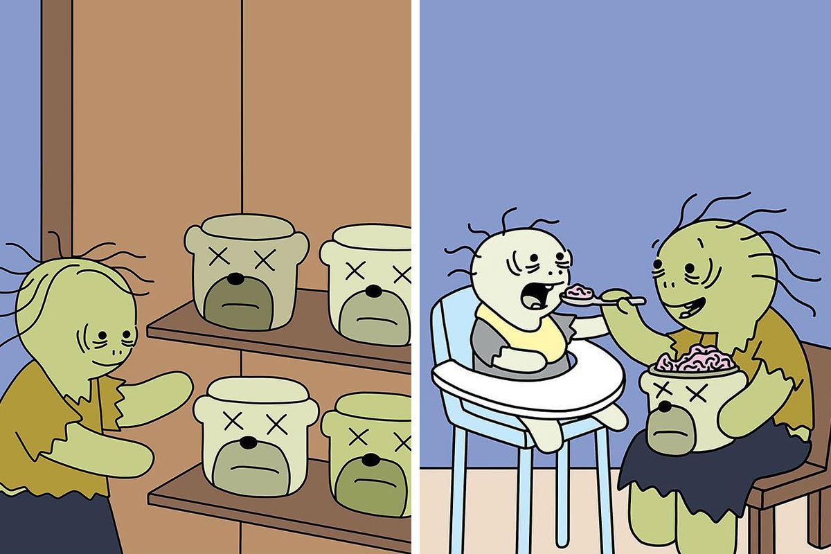 Artist Creates Cute Comics With Not-So-Cute Endings (30 New Pics ...