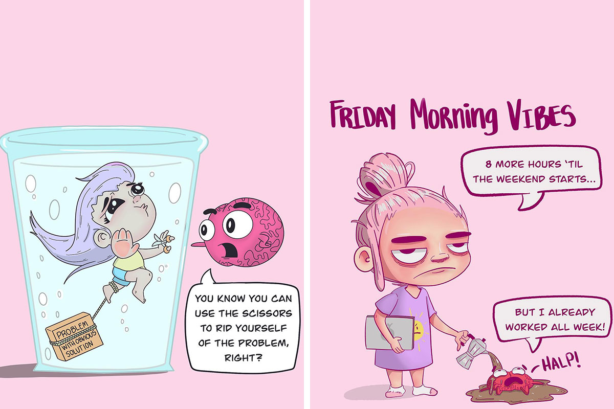 Funny Situations About Everyday Life Illustrated In 30 Comics By This ...