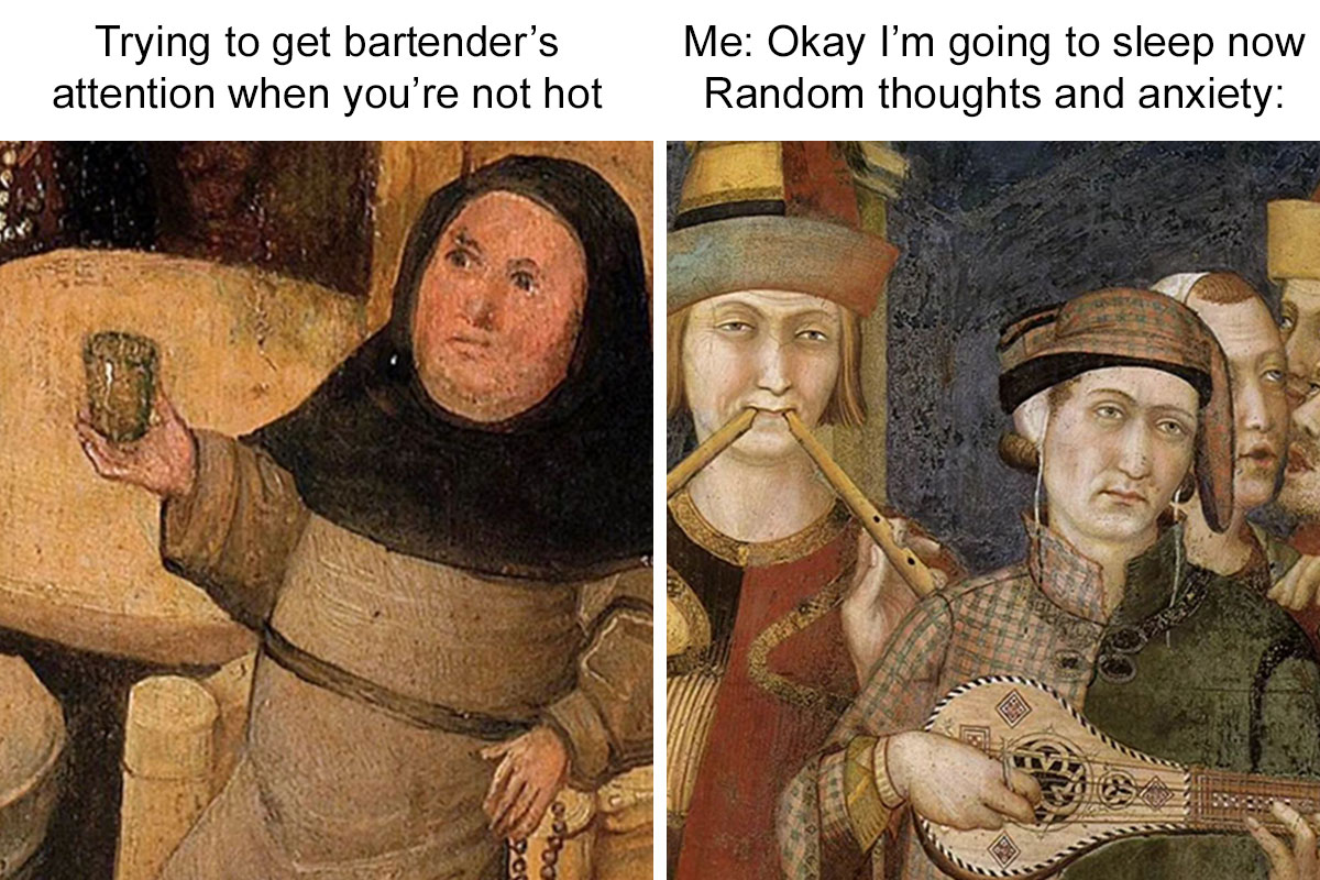50 Witty Modern Takes On Classical Art By This Meme Creator (New Pics ...