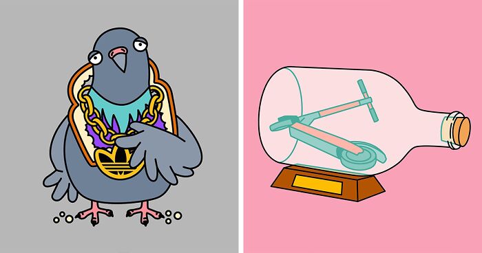 30 Colorful Illustrations By The Artist Adela Madej | Bored Panda