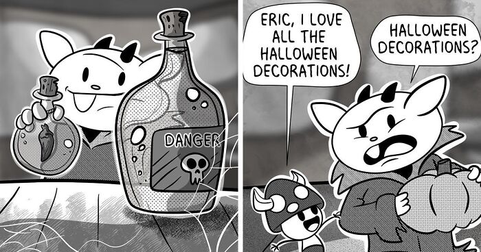 30 Wholesome Comics That Will Boost Your Positivity Levels By This Artist