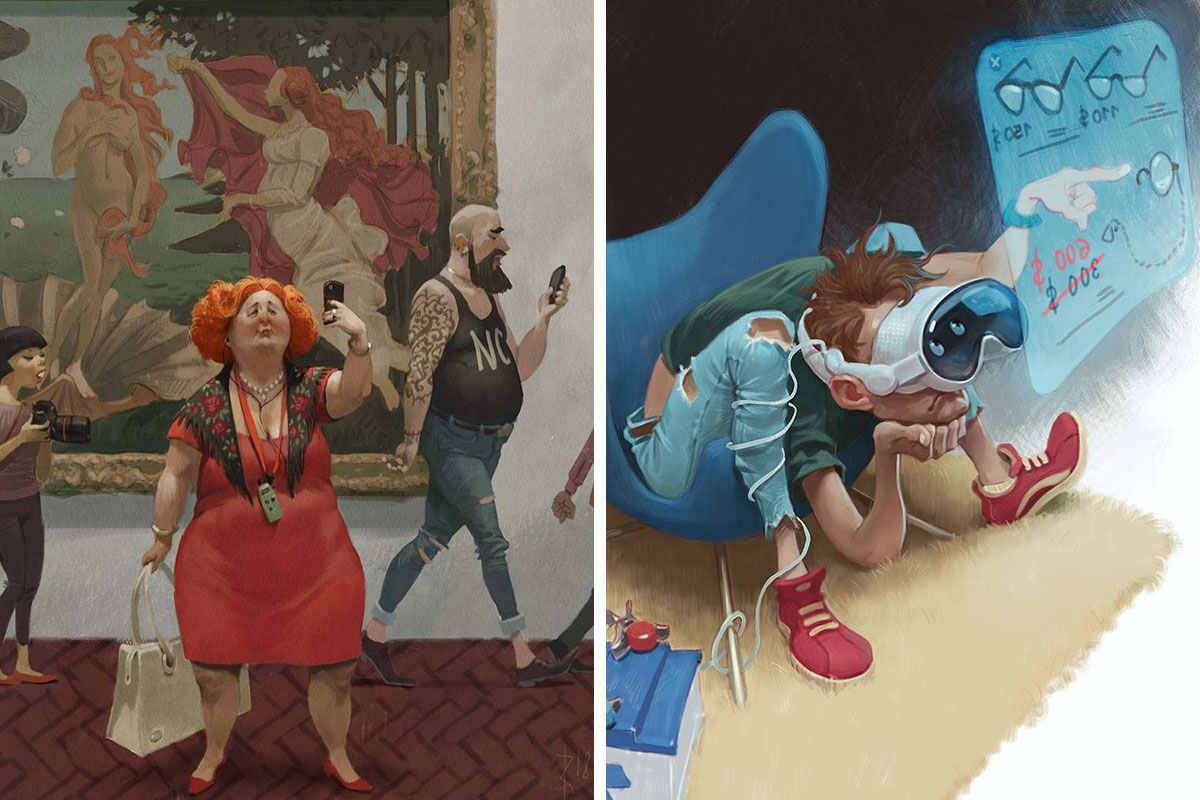 Artist Continues To Create Controversial Illustrations Full Of Hidden Messages (29 New Pics ...