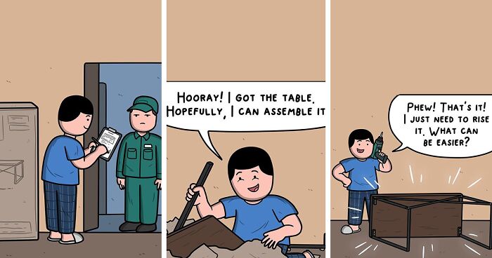 Artist Makes 25 Dark Humor Comics That Are Witty And Unexpected (New Pics)