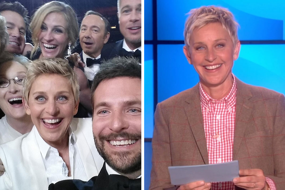 Ellen Selfie Memes Ellen Degeneres Samsung Selfie Breaks Tweet Record,