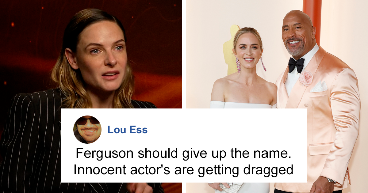 After The Rock Calls Out Rebecca Ferguson Screamer, Emily Blunt Crosses Herself Off The List ...