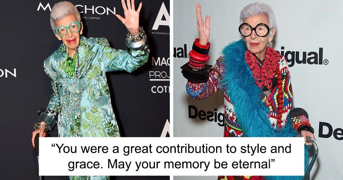 Fashion World Loses Flamboyant Icon Iris Apfel At 102, After Making ...