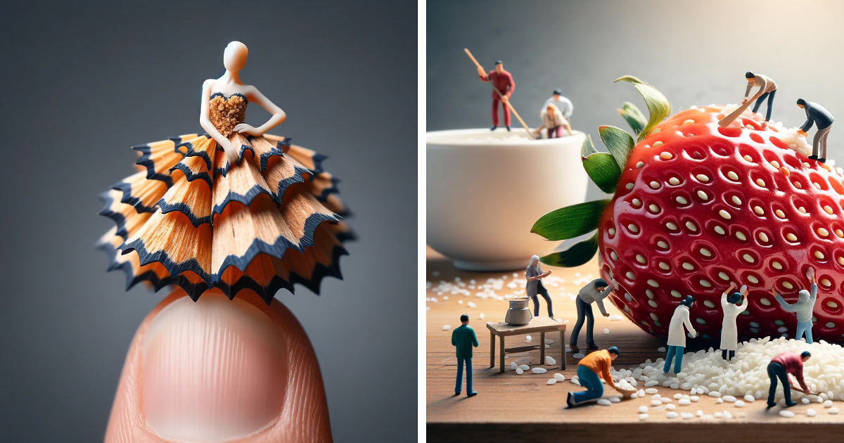 Welcome To The Era Of Ai: This Time, I Used It To Create Miniature ...