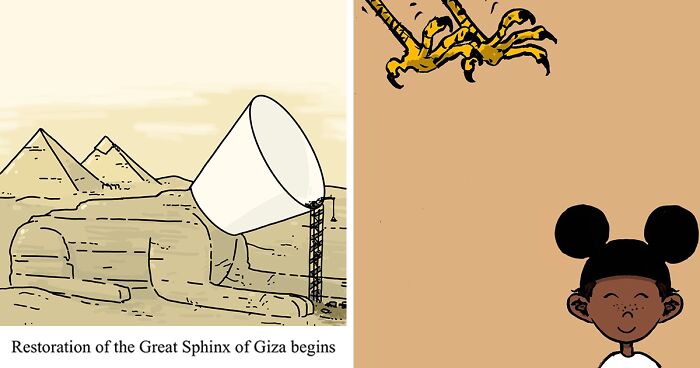 Artist With Peculiar Sense Of Humor Created 32 New Comics Full Of ...