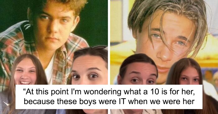 Millennial Mom Asks Gen-Z Daughter To Rate ’90s Teen Heartthrobs With ...