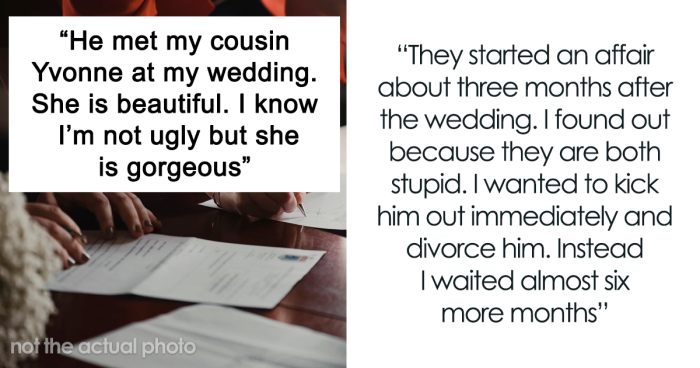 Woman Learns Husband Is Sleeping With Her Cousin Ensures They Both
