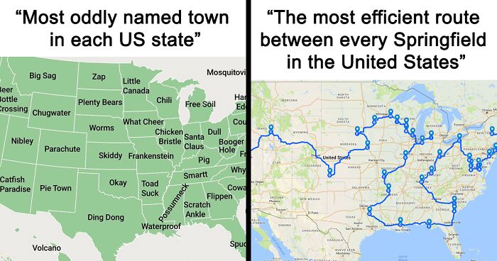 Exploring America: 45 Maps That Might Shift Your View Of The US | Bored ...