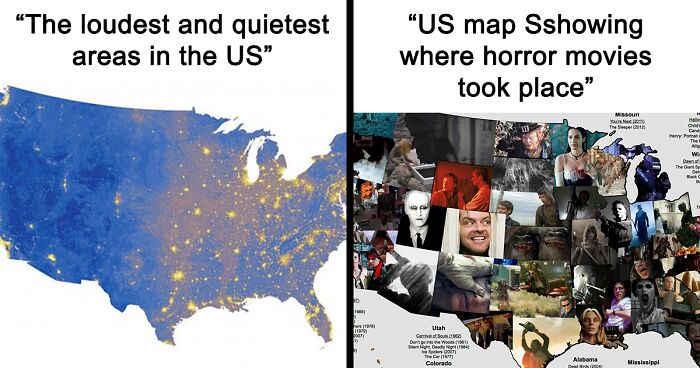 Exploring America: 45 Maps That Might Shift Your View Of The US | Bored ...