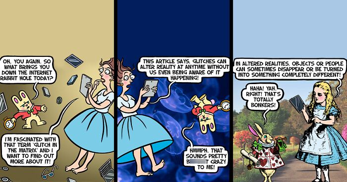 My 32 Comics About The Characters Aware Of Living In A Cartoon | Bored ...