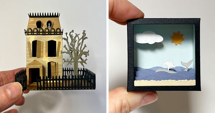 25 Of My Favorite Mini Cut Paper Creations | Bored Panda