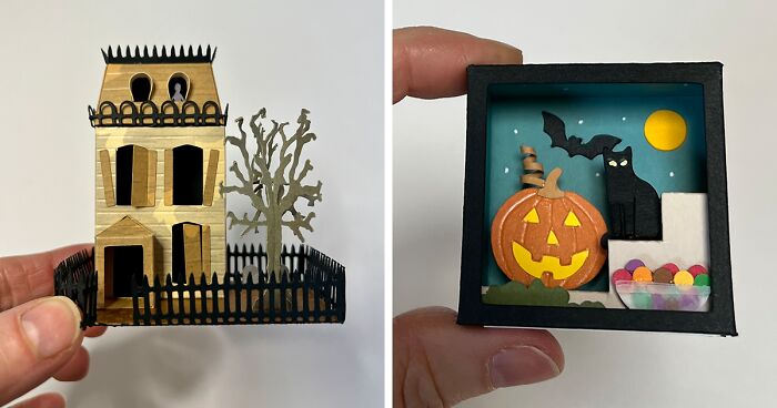 25 Of My Favorite Mini Cut Paper Creations | Bored Panda