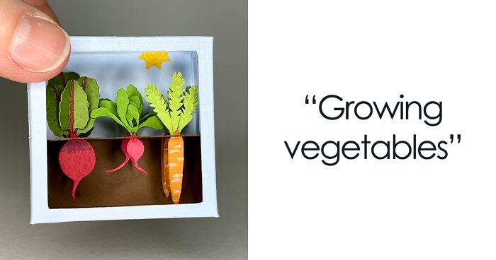 25 Of My Favorite Mini Cut Paper Creations | Bored Panda