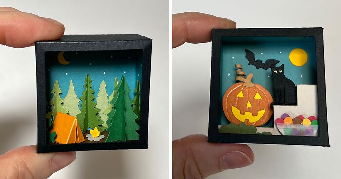 25 Of My Favorite Mini Cut Paper Creations | Bored Panda