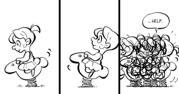 Artist Created 30 Relatable Comics About Growing Up And Becoming An ...