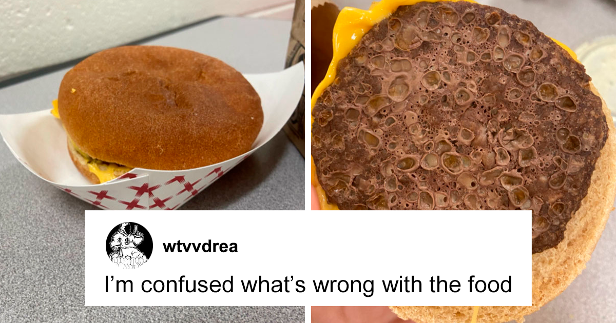 Mom Goes Viral After Posting Photos Of School Cafeteria Hamburger She ...