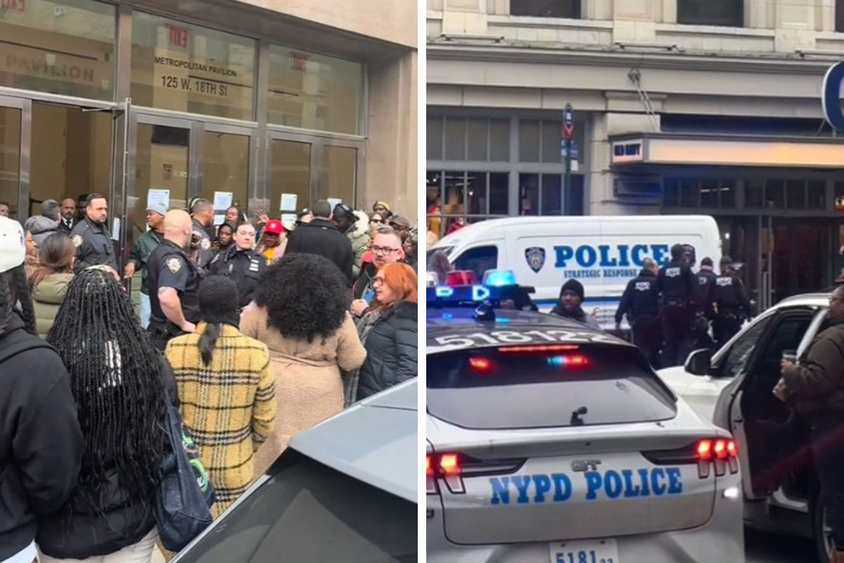 Versace Sale In New York City Shut Down After Throngs Of Shoppers Fight ...