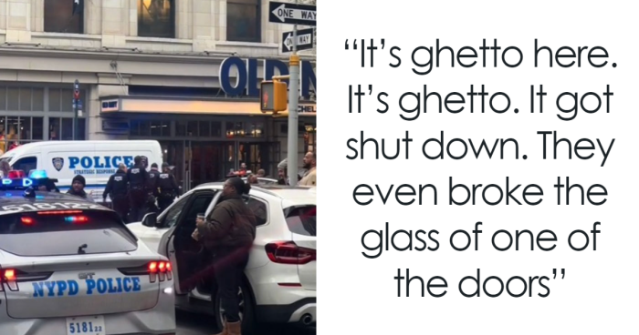 Versace Sale In New York City Shut Down After Throngs Of Shoppers Fight ...