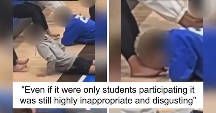 Parents Outraged At Fundraiser Event Where Students Licked Peanut ...