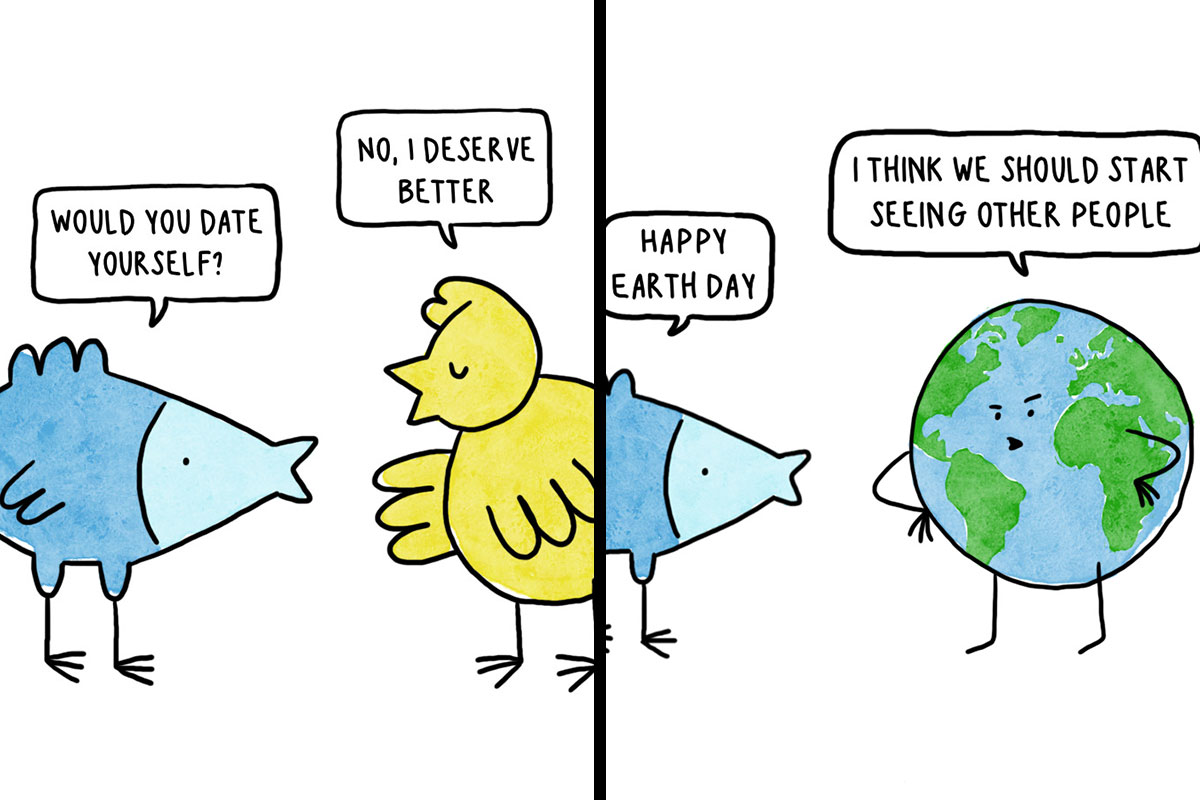 32 Comics Featuring The Character Birdfish, Inspired By My Friends And ...