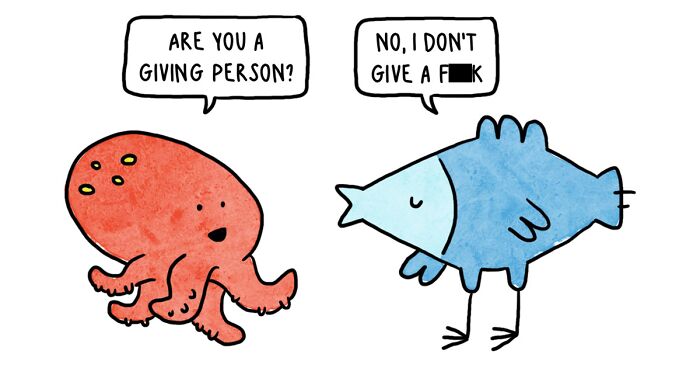 32 Comics Featuring The Character Birdfish, Inspired By My Friends And ...