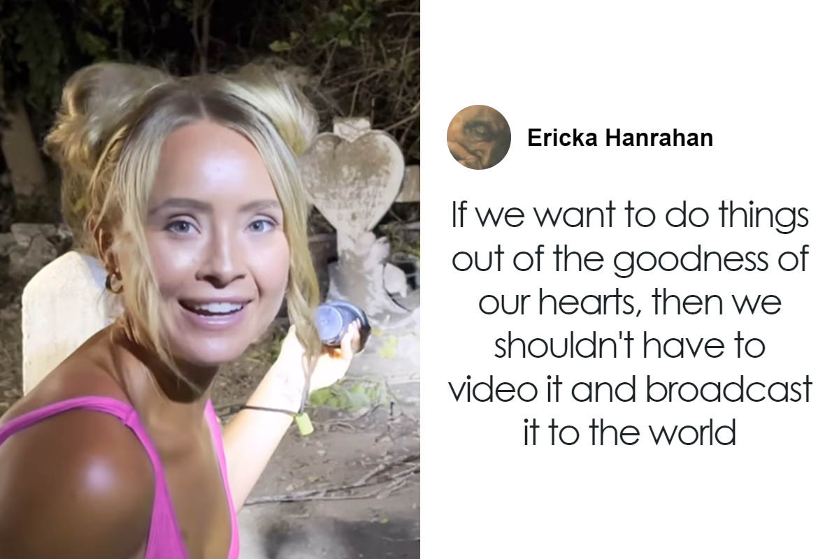 Public Split Over “Clean Girl”: Viral Grave Cleaning Sparks Controversy ...