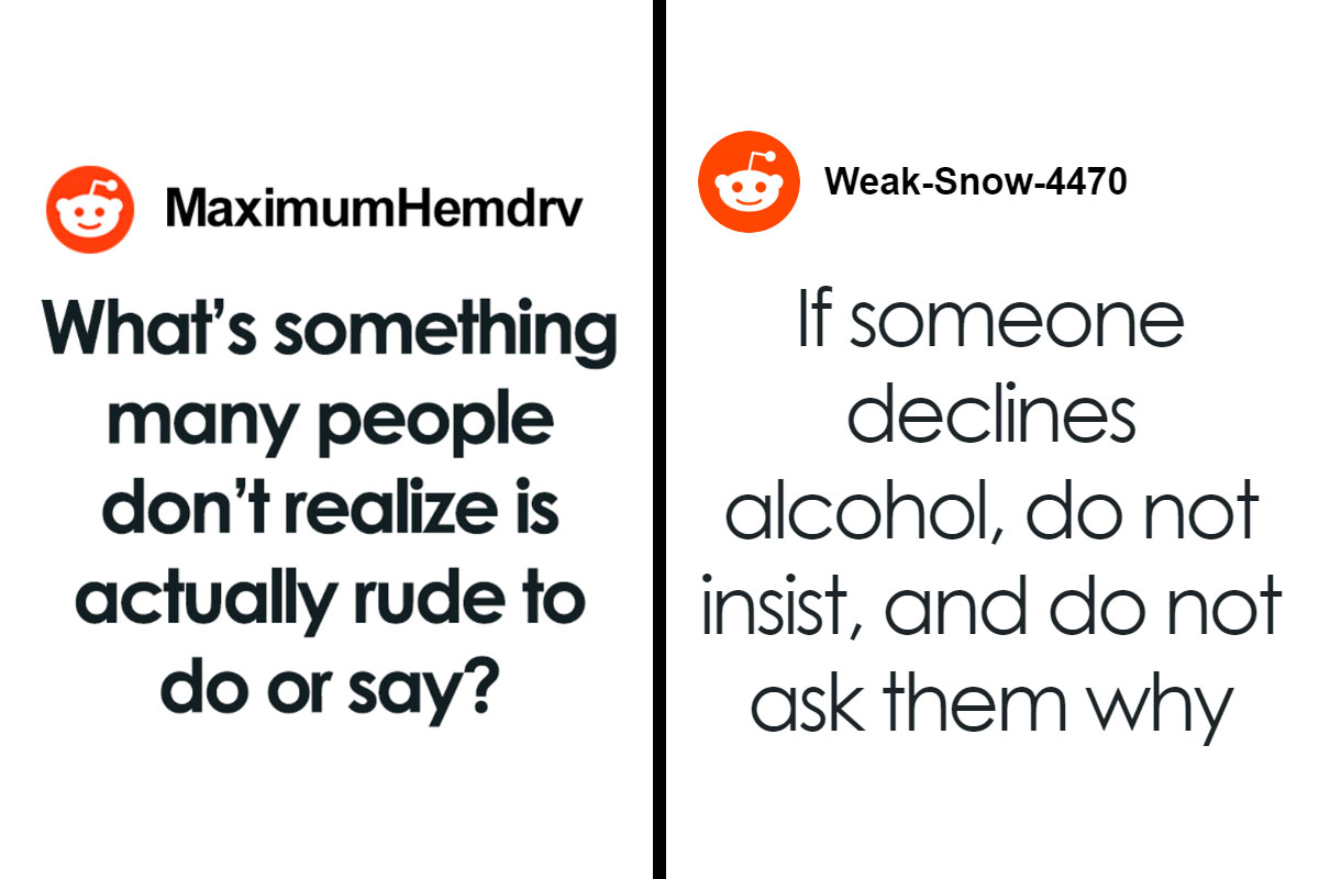 30 People Hold Nothing Back Discussing The Rudest Behaviors They Hate ...