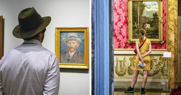 I Went To A Museum And Photographed Some Unintended Parallels Between People And Art (19 Pics ...