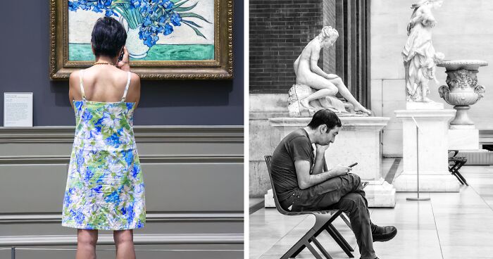 I Went To A Museum And Photographed Some Unintended Parallels Between People And Art (19 Pics ...