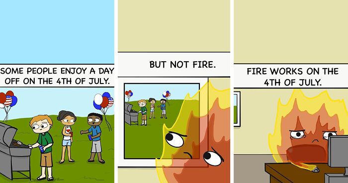 30 Hilarious Comics Depicting Ordinary Situations With A Chaotic Twist ...