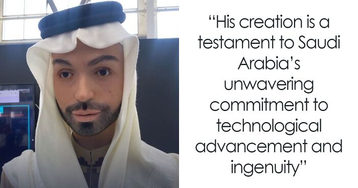 Saudi Humanoid Robot Touches Woman Inappropriately During Presentation ...