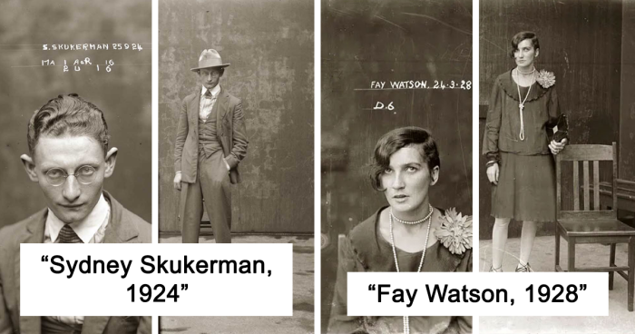 30 Mugshots Of 1920s Criminals That Served When It Comes To Looks ...