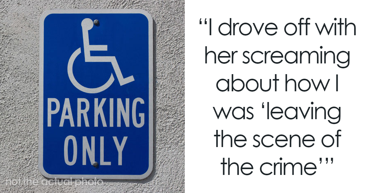Karen Starts Screaming At Couple Over ‘Illegal’ Handicap Parking ...