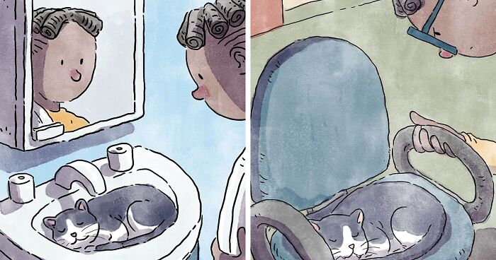Emotional Comics About Life With A Dog And A Cat By Ademar Vieira (5 ...