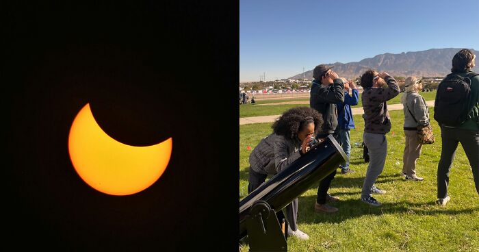 The 2024 Solar Eclipse Will Bring Shadow Bands, Baily’s Beads And Diamond Ring | Bored Panda