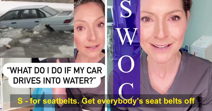 ER Doctor Lists 4 Things To Remember If Your Car Falls Into Water, People Online Are Thanking ...