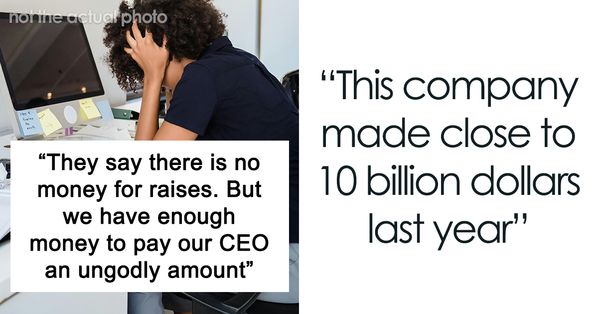 Worker Refuses To Take The CEO Making More Than All Workers Combined ...