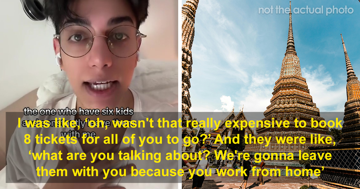 Guy Confused What To Do After Relatives Plan Vacation Without Kids And ...
