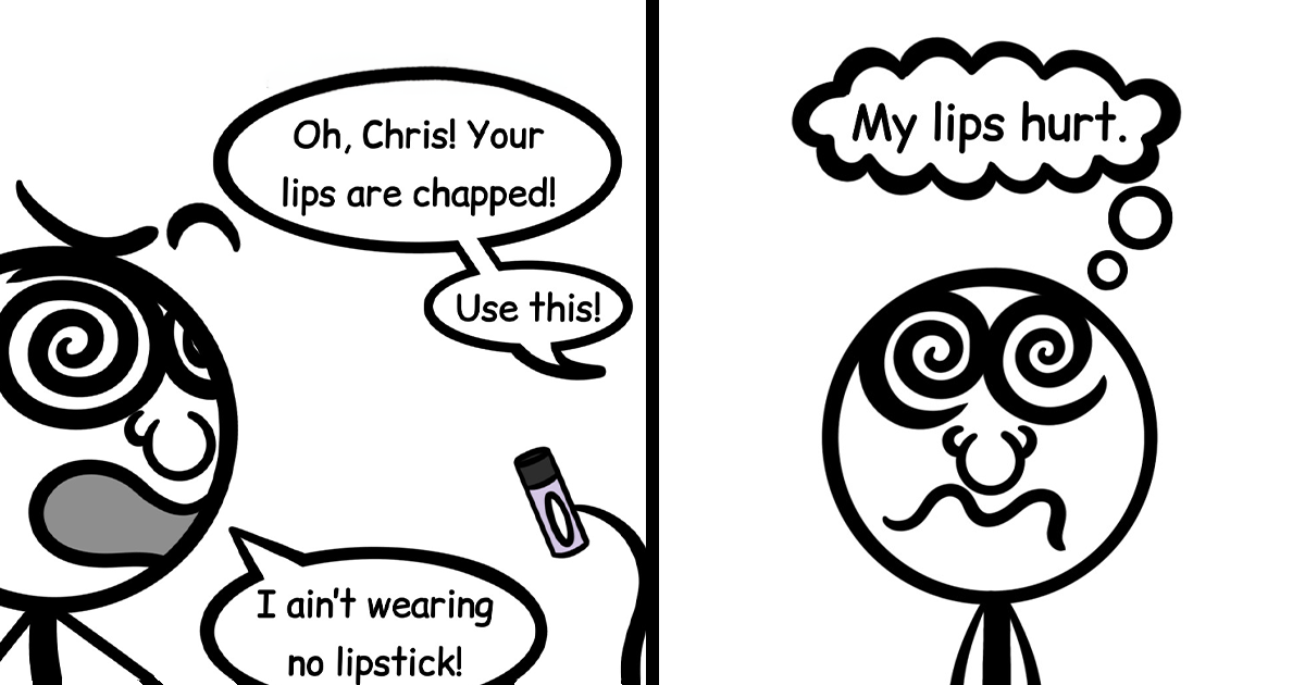 I Create Funny Comics About A Silly Guy Named Chris (20 Pics) | Bored Panda