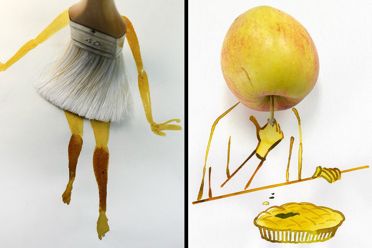 36 Captivating And Humorous Illustrations Created From Everyday Items By Christoph Niemann ...