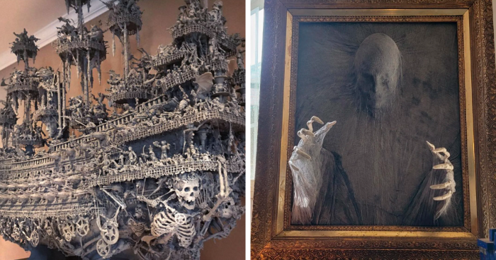 50 Creepy And Sometimes Gross Crafts That People Just Can’t Look Away ...