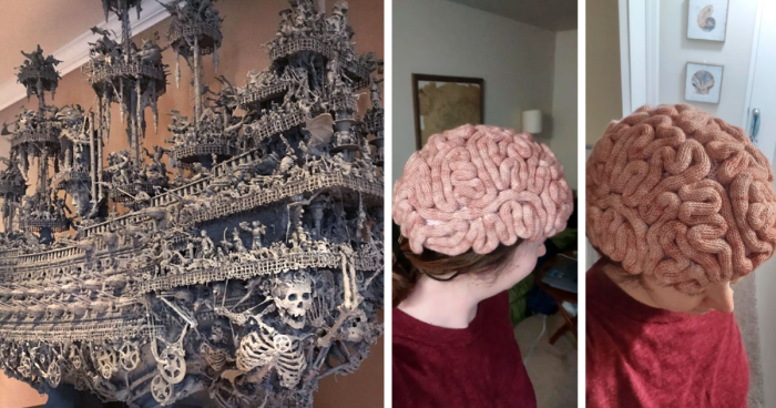 50 Creepy And Sometimes Gross Crafts That People Just Can’t Look Away ...