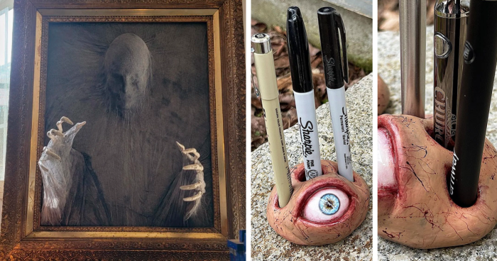 50 Creepy And Sometimes Gross Crafts That People Just Can’t Look Away ...