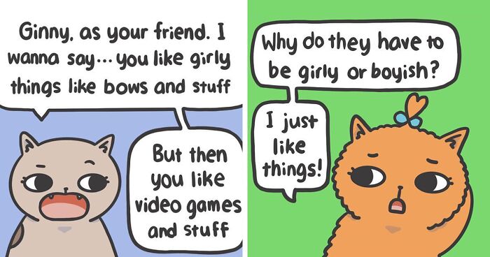 “Cat & Cat”: 25 Funny And Wholesome Comics About The Secret Life Of ...