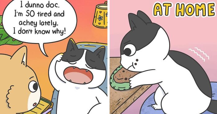 “Cat & Cat”: 25 Funny And Wholesome Comics About The Secret Life Of ...